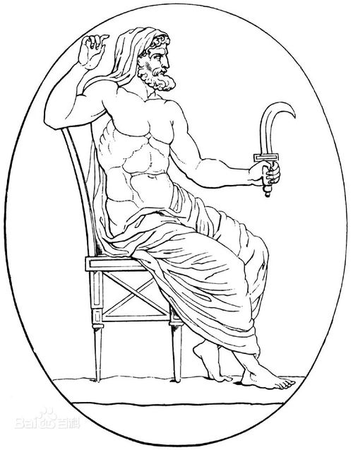 Kronos - the second generation god king in ancient Greek mythology