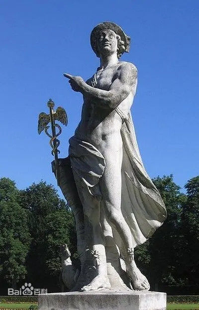 Hermes - the messenger of the gods in ancient Greek mythology