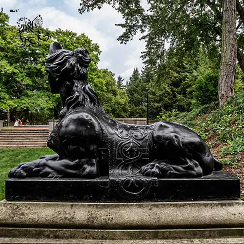Bronze Life Size Egyptian Sphinx Sculpture Bronze Life Size Egyptian ...