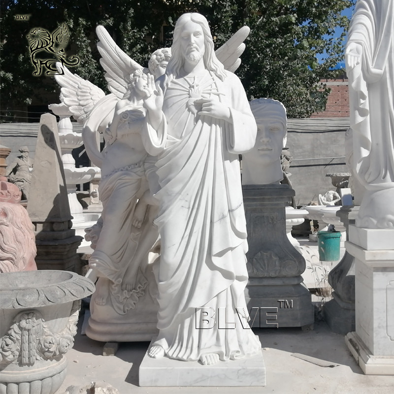 Marble Life Size Christ Jesus Statue Christian Religious Figure ...