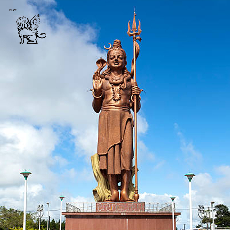 Giant Lord Shiva Statue Bronze Hindu God Sculpture Outdoor Indian ...